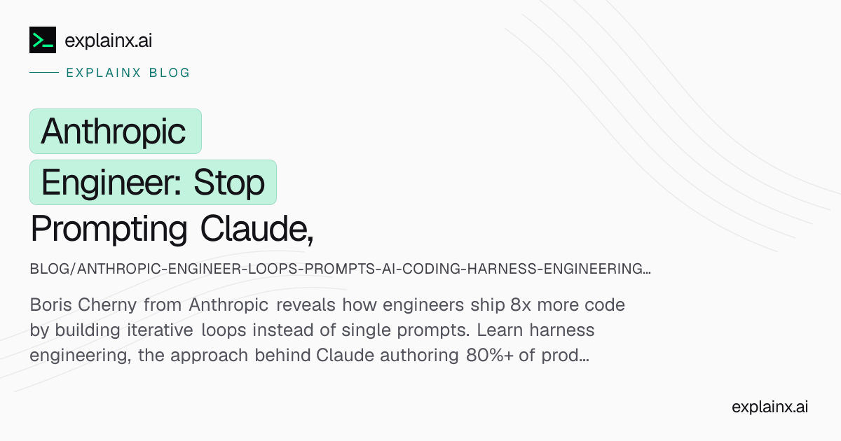Anthropic Engineer: Build Loops That Prompt AI, Not Single Prompts ...