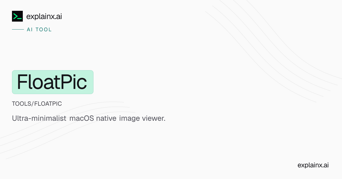 FloatPic — AI tool | explainx.ai | explainx.ai