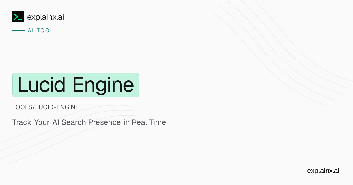 Lucid Engine — AI tool | explainx.ai | explainx.ai